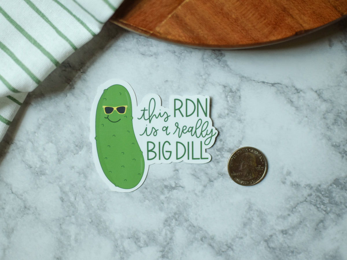 Really Big Dill RDN Sticker – Donut Season