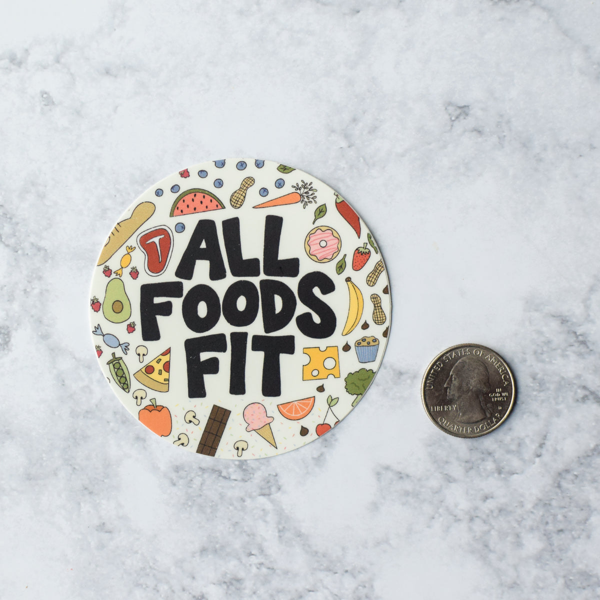 All Foods Fit Sticker – Donut Season